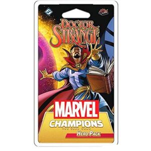 fantasy flight games marvel champions the card game dr. strange hero pack - superhero strategy game, cooperative game for kids and adults, ages 14+, 1-4 players, 45-90 minute playtime, made by