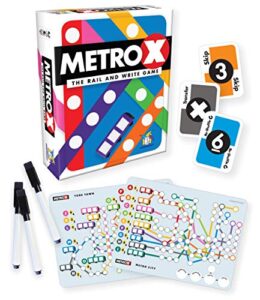 metro x - the rail & write game