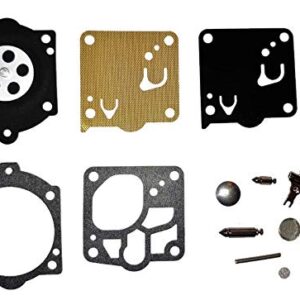 ProPart Carburetor Rebuild Kit Includes Gasket Diaphragm Replaces Walbro K15-WJ and Walbro K12-WJ Compatible with Husqvarna 3120XP 3120 272 268 61 and Stihl MS660 066 Walbro Engines Carb