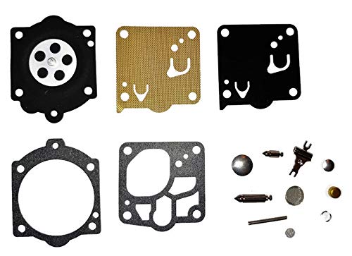 ProPart Carburetor Rebuild Kit Includes Gasket Diaphragm Replaces Walbro K15-WJ and Walbro K12-WJ Compatible with Husqvarna 3120XP 3120 272 268 61 and Stihl MS660 066 Walbro Engines Carb