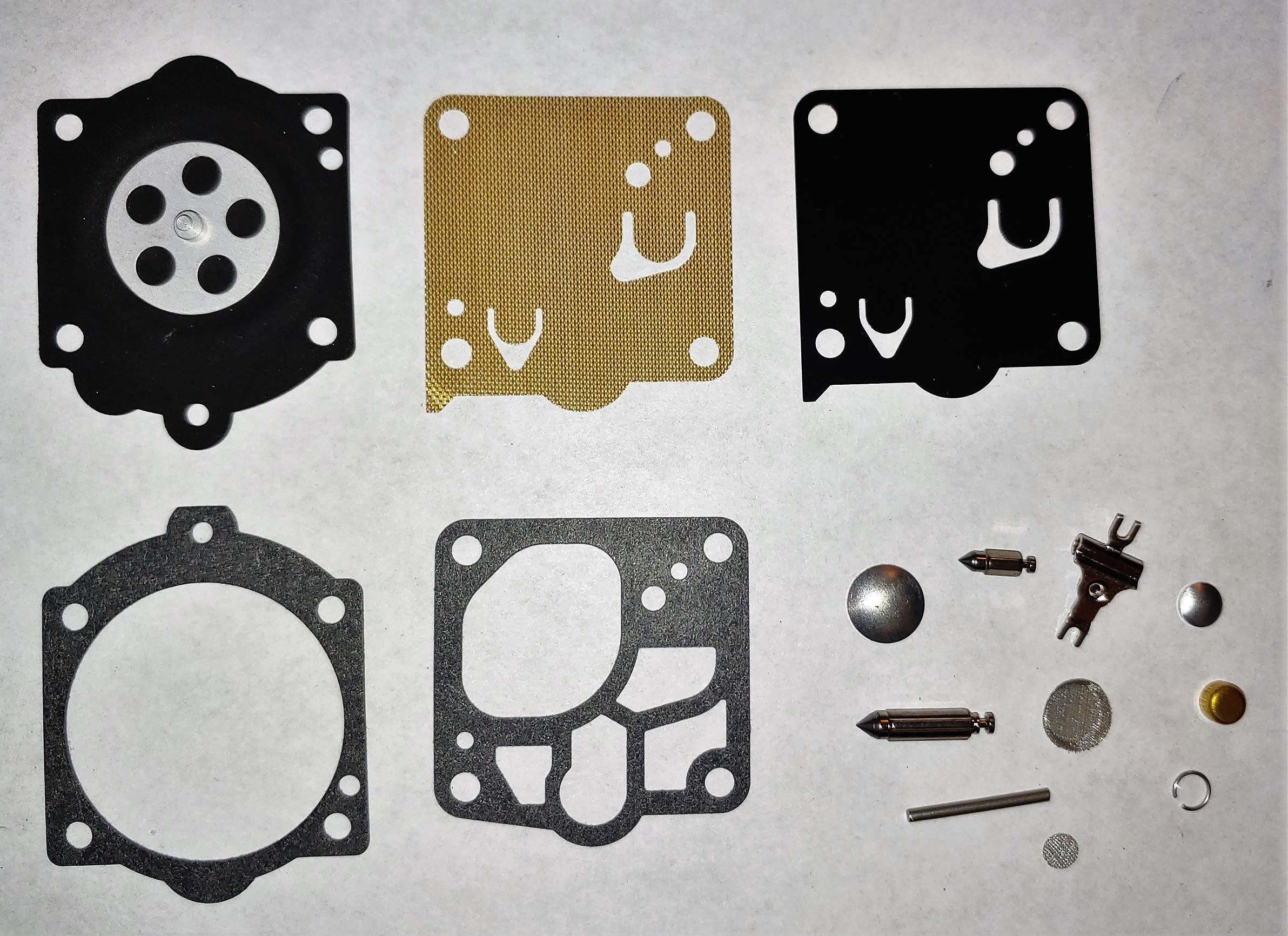 ProPart Carburetor Rebuild Kit Includes Gasket Diaphragm Replaces Walbro K15-WJ and Walbro K12-WJ Compatible with Husqvarna 3120XP 3120 272 268 61 and Stihl MS660 066 Walbro Engines Carb