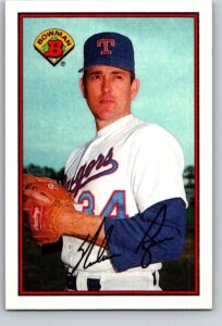 1989 bowman #225 nolan ryan texas rangers baseball nm-mt