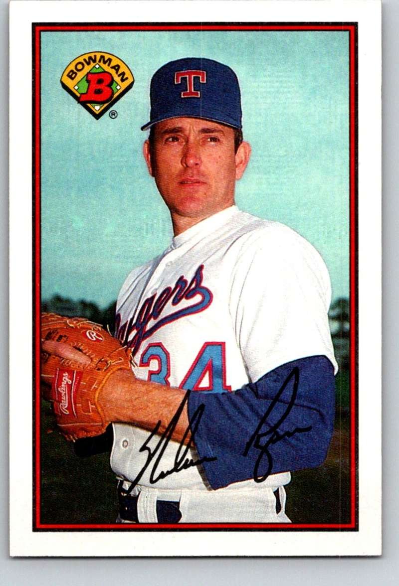 1989 Bowman #225 Nolan Ryan Texas Rangers Baseball NM-MT