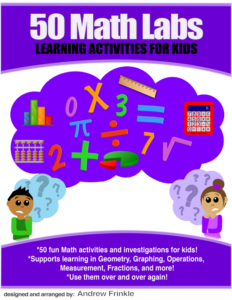 50 math labs - projects with fractions operations number sense graphing data math skills