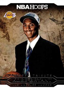 2017-18 panini nba hoops #291 kobe bryant lakers basketball card - drafted by charlotte hornets in 1996