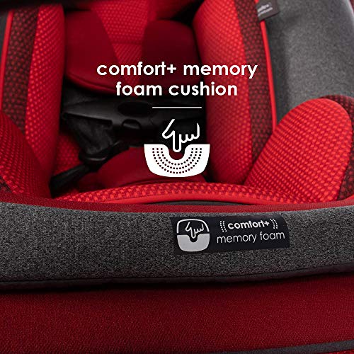 Diono Radian 3QXT 4-in-1 Rear and Forward Facing Convertible Car Seat, Safe Plus Engineering, 4 Stage Infant Protection, 10 Years 1 Car Seat, Slim Fit 3 Across, Gray Slate