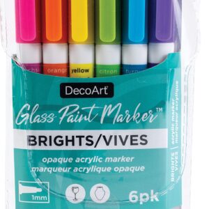 Deco Art GLASS PAINT MARKR ST BRIGHTS, us:one size