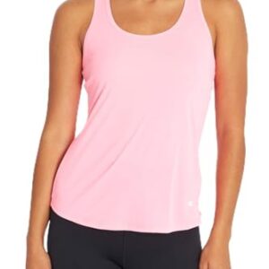 Bally Total Fitness Kiki Singlet Top, Ultra Pink, X-Large