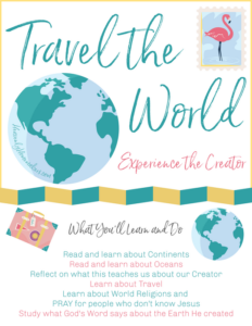 travel the world, experience the creator