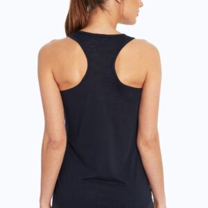 Bally Total Fitness Bella Singlet Top, Black, X-Large