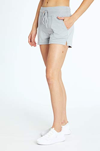 Marika Moxie Pocket Short, Heather Gray, Large