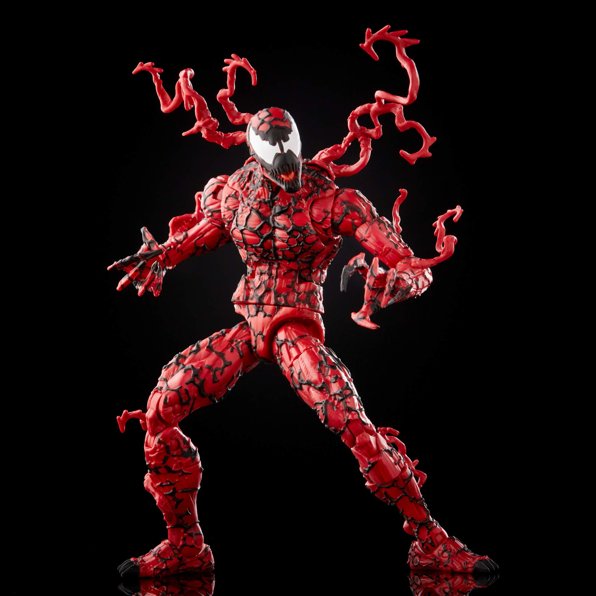 Marvel Hasbro Legends Series Venom 6-inch Collectible Action Figure Toy Carnage, Premium Design and 1 Accessory