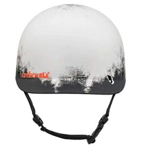 Sandbox Classic 2.0 Low Rider Wake Helmet (Matte White Splatter, Small)