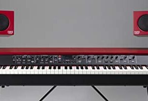 Nord Piano Monitor V2 Active Stereo Speakers (Price is per pair), Red