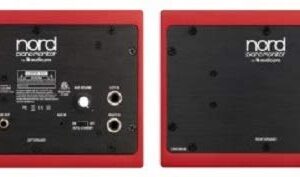 Nord Piano Monitor V2 Active Stereo Speakers (Price is per pair), Red