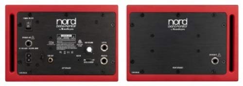 Nord Piano Monitor V2 Active Stereo Speakers (Price is per pair), Red