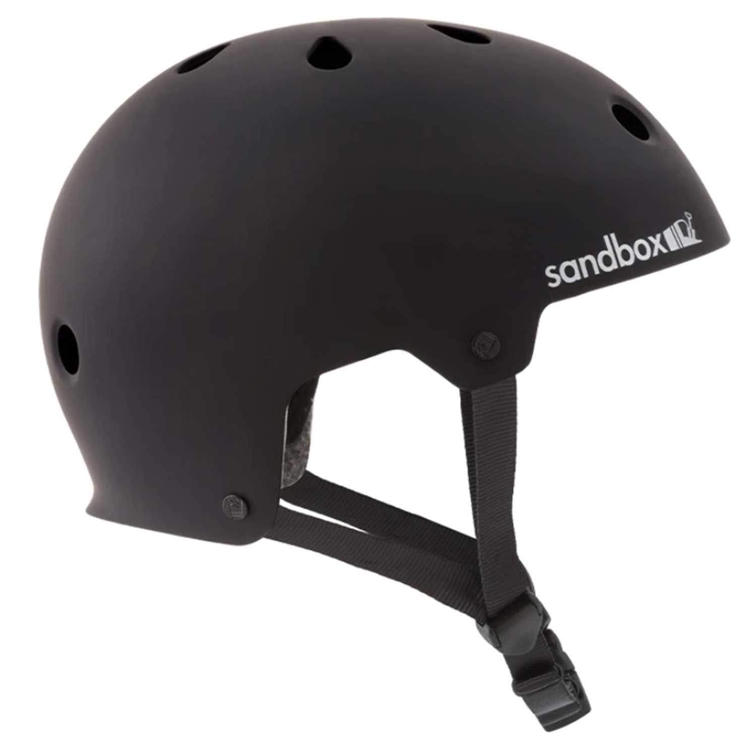 Sandbox Legend Low Rider Wake Helmet (Matte Black, Medium)