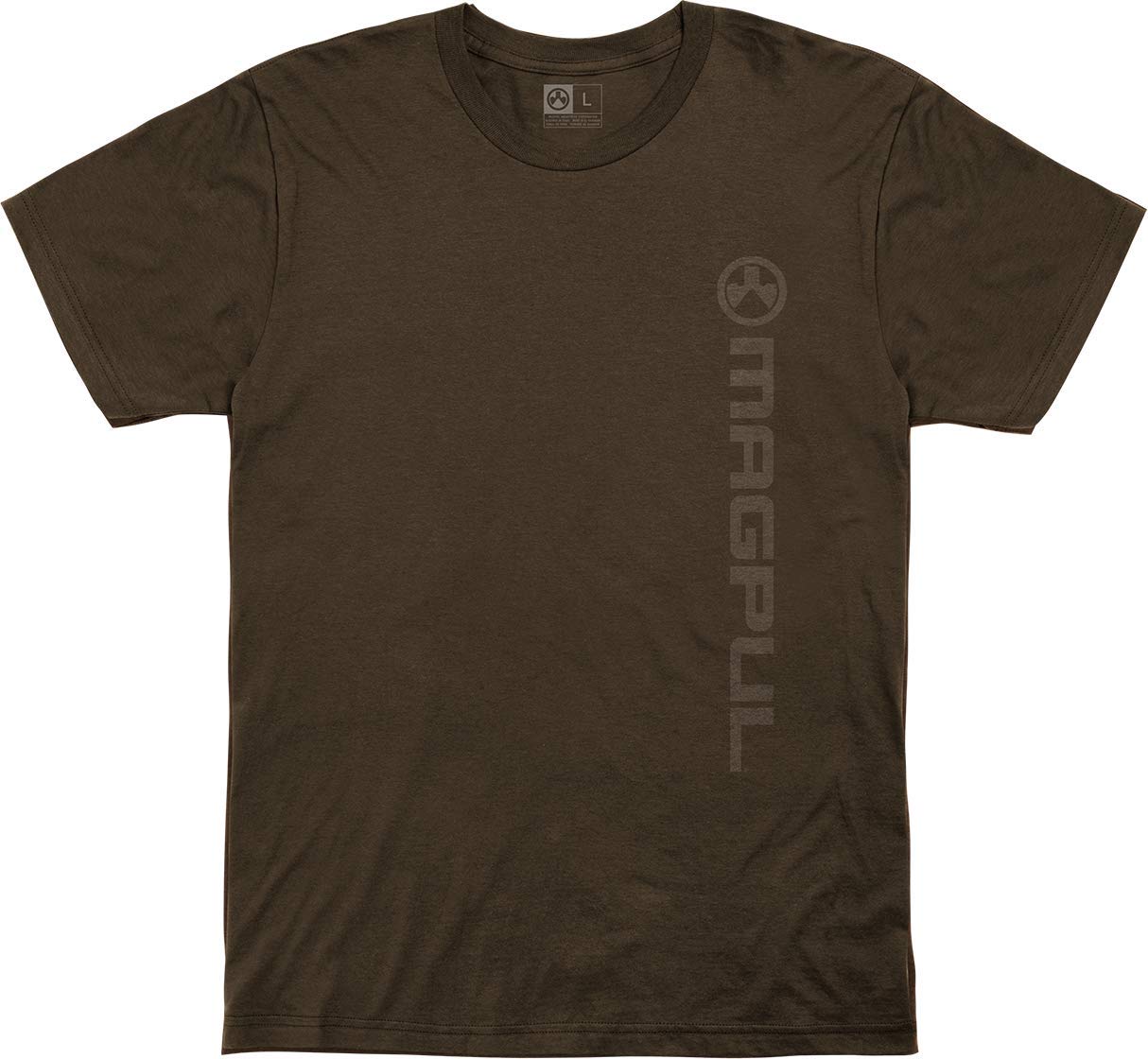 Magpul mens Crew Neck Short Sleeve T-shirt for Men Vert Logo Cotton T Shirt Navy XL, Multi, X-Large US