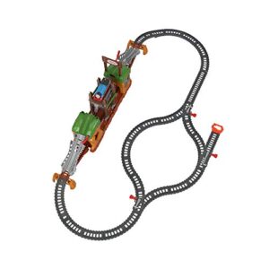 Thomas & Friends Walking Bridge train set, playset with motorized train for preschoolers ages 3 and older