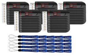 sandisk 32gb cruzer glide 3.0 usb flash drive (50 pack) pen drives works with laptop computers with usb 2.0/3.0 port (sdcz600-032g-g35) bundle with (25) everything but stromboli lanyards