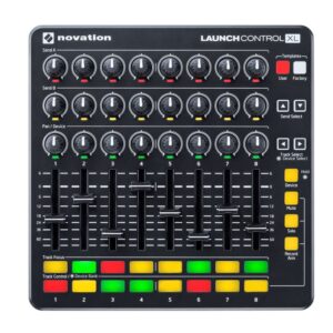 Novation Launch Control XL MIDI USB Ableton Live Controller Bundle with Launch Control XL Case and 3.0 4 Port USB Hub (3 Items)