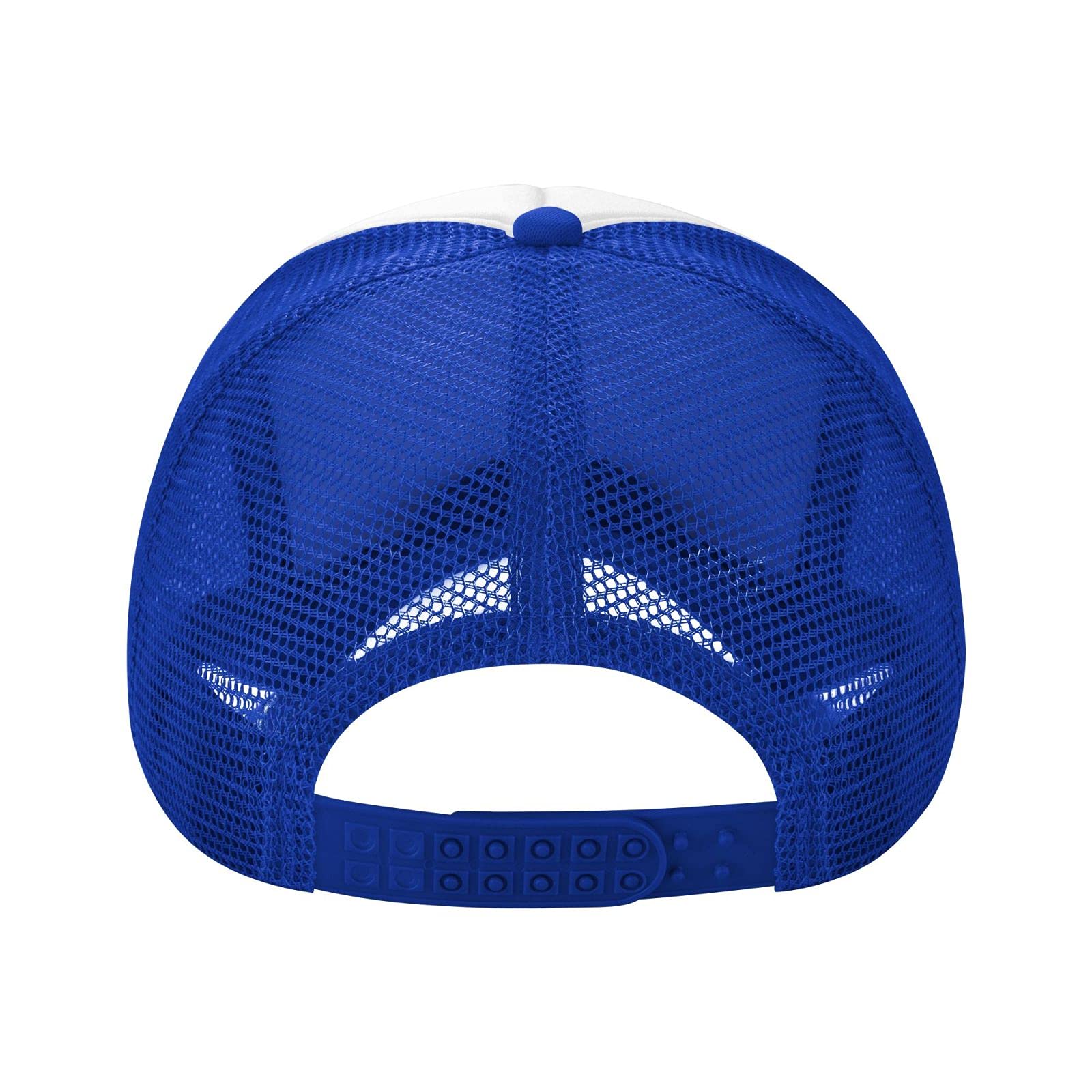 NVJUI JUFOPL Funny Trucker Hat, I Heart Titties and Beer - Adjustable Mesh Baseball Cap for Men & Women Blue