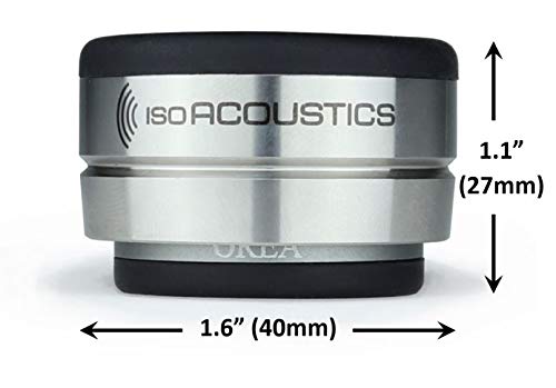 IsoAcoustics Orea Series Audio Equipment Isolators (Graphite - 4 lbs Max/pc)