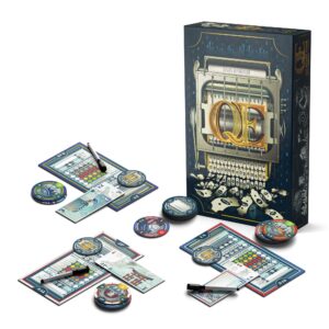 q.e. (quantitative easing - board game - 3 to 5 players - 45 minute play time