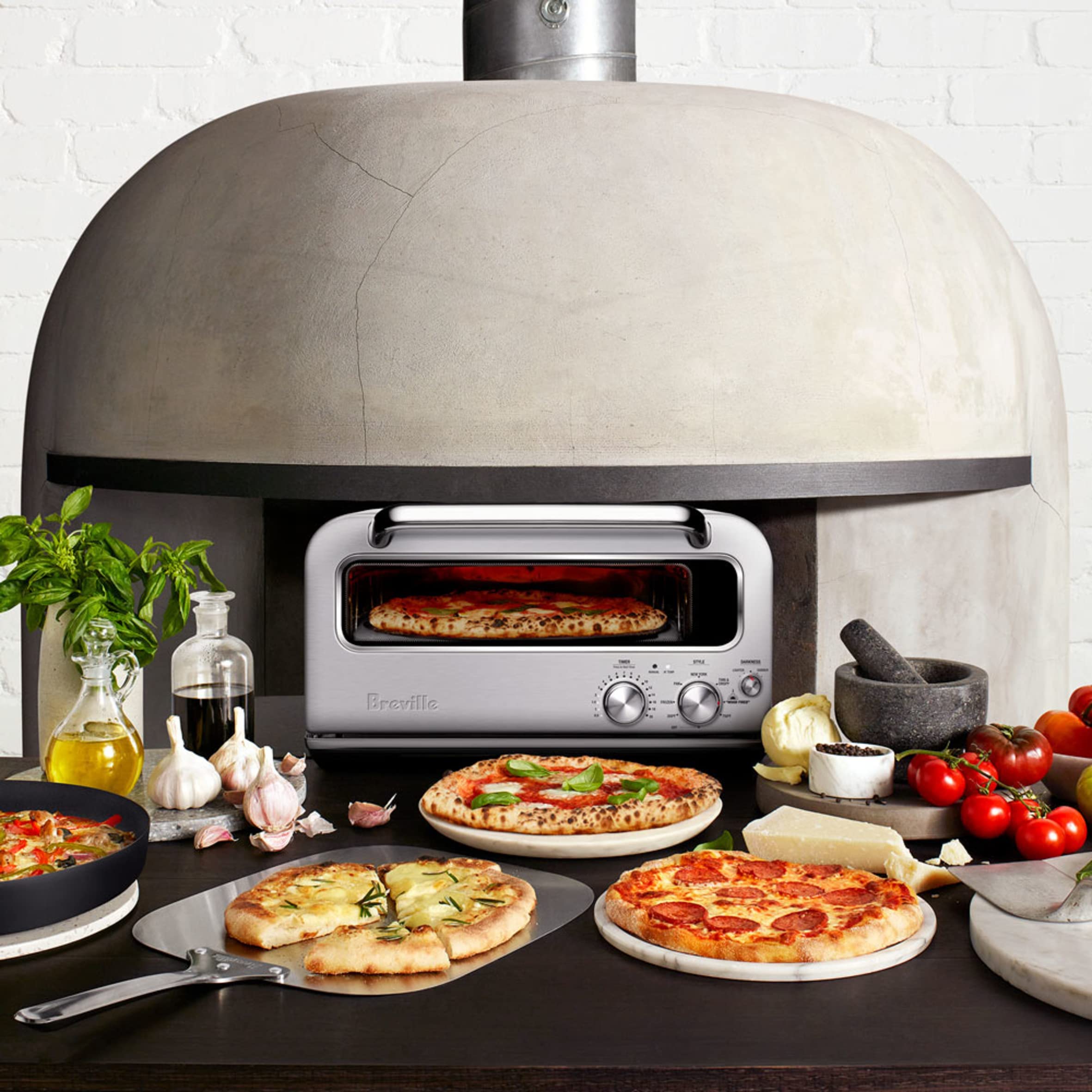 Breville Smart Oven Pizzaiolo BPZ820BSS, Brushed Stainless Steel