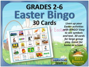 easter bingo game