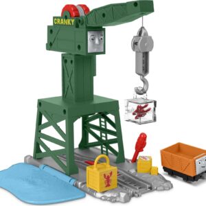 Thomas & Friends Cranky the Crane Playset for Preschool Kids Ages 3 Years and Older