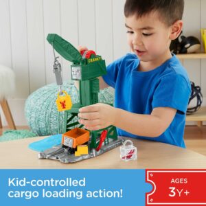 Thomas & Friends Cranky the Crane Playset for Preschool Kids Ages 3 Years and Older