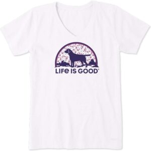 life is good womens crusher, cloud white, medium