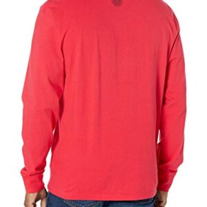 Life is good Mens Crusher, Positive Red, X-Large