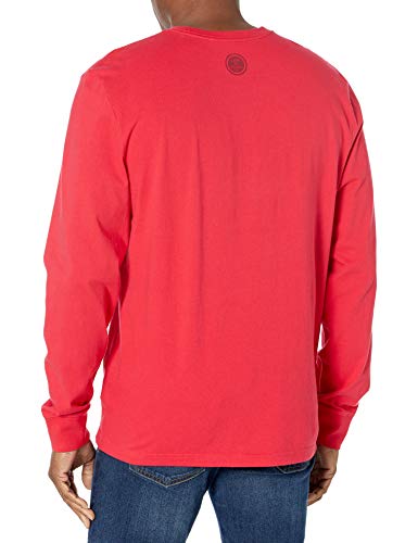 Life is good Mens Crusher, Positive Red, X-Large