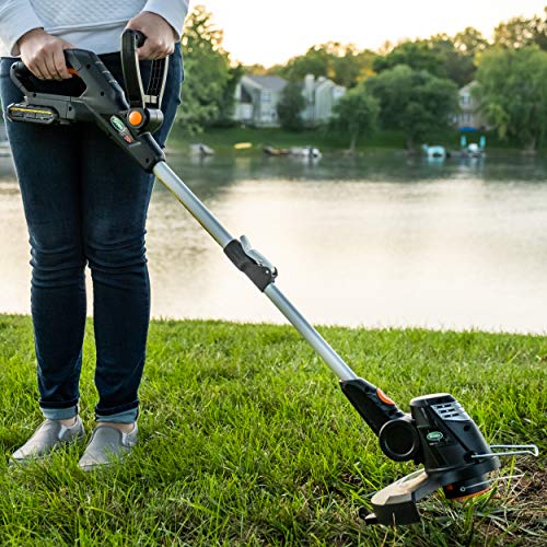 Scotts LST02012S 20-Volt 12-Inch Cordless String Trimmer, 2.0Ah Battery and Fast Charger Included