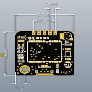 GPS Module Receiver,Navigation Satellite Positioning NEO-6M (Arduino GPS, Drone Microcontroller, GPS Receiver) Compatible with 51 Microcontroller STM32 Arduino UNO R3 with Antenna High Sensitivity