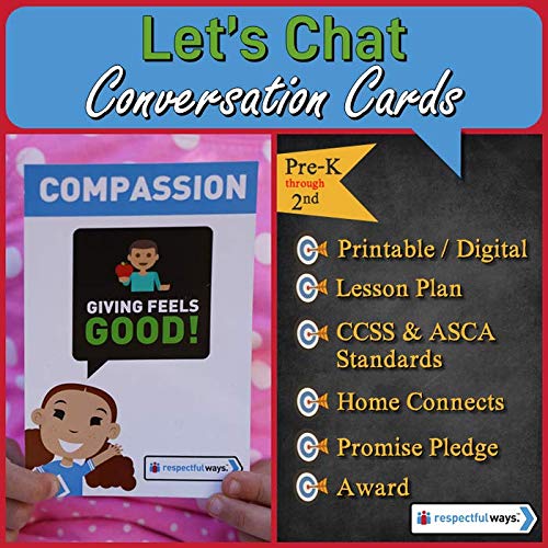 Social Emotional Learning | Distance Learning | Compassion | Giving Feels Good! Conversation Cards | Elementary School