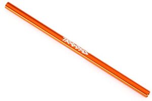 traxxas 6765a driveshaft, center, 6061-t6 aluminum (orange-anodized) (189mm)