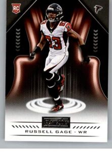 2018 playbook football #170 russell gage rc rookie card atlanta falcons rookie official nfl card produced by panini