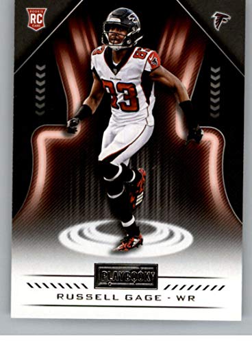 2018 Playbook Football #170 Russell Gage RC Rookie Card Atlanta Falcons Rookie Official NFL Card Produced by Panini