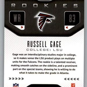 2018 Playbook Football #170 Russell Gage RC Rookie Card Atlanta Falcons Rookie Official NFL Card Produced by Panini