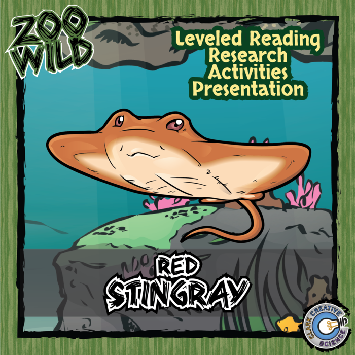 Stingray - 15 Zoo Wild Resources - Leveled Reading, Slides & Activities