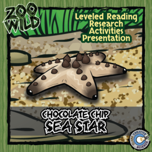 sea star - 15 zoo wild resources - leveled reading, slides & activities