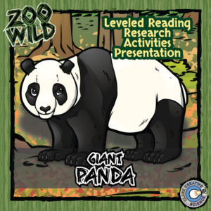 panda - 15 zoo wild resources - leveled reading, slides & activities