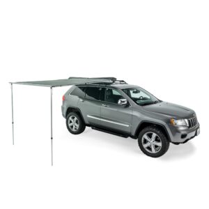 thule overcast awning 6.5 ft, haze gray/black, one size