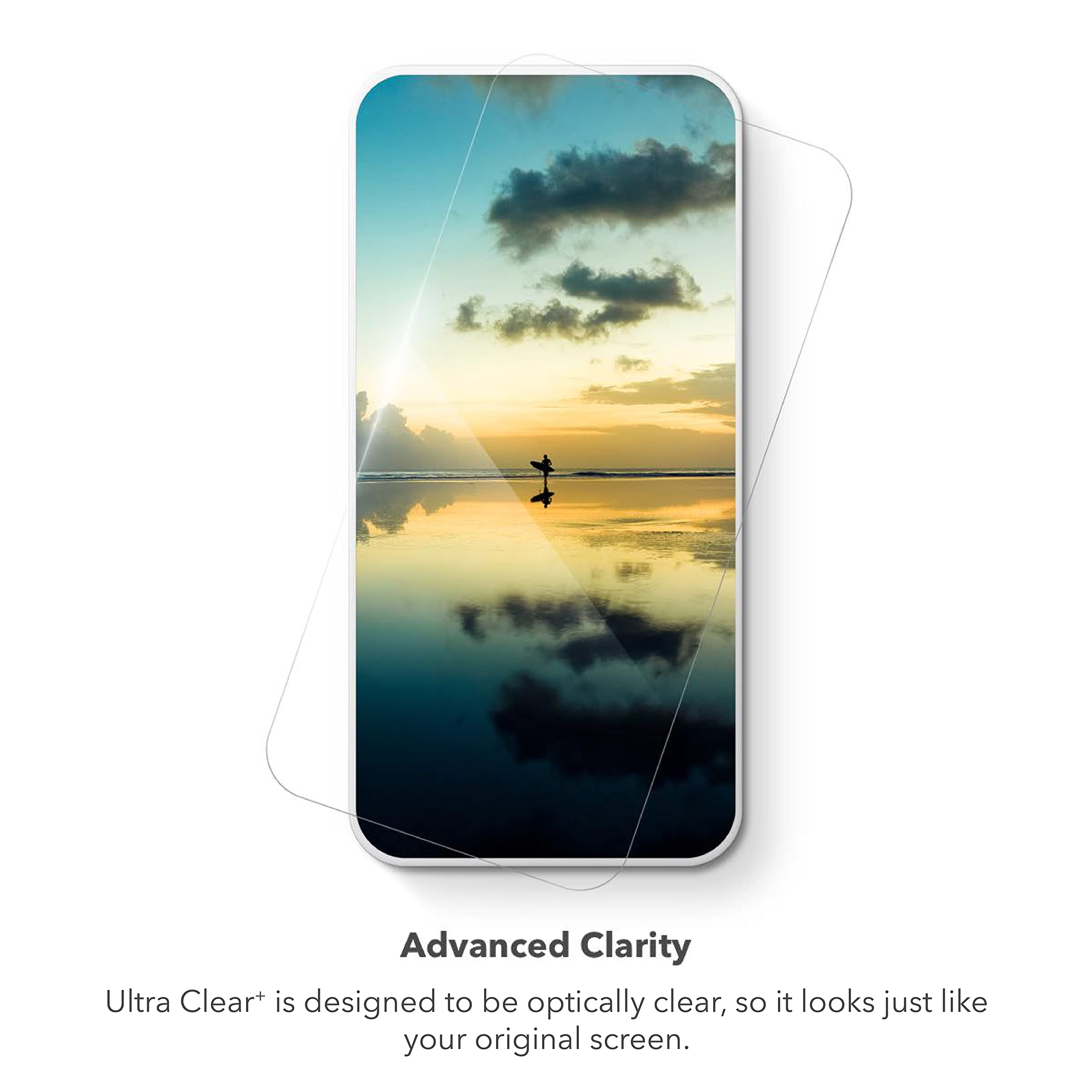 ZAGG InvisibleShield ultra Clear Plus - Film Screen Protector - Made for Samsung Galaxy S20 Ultra - Case Friendly, Model:200204838