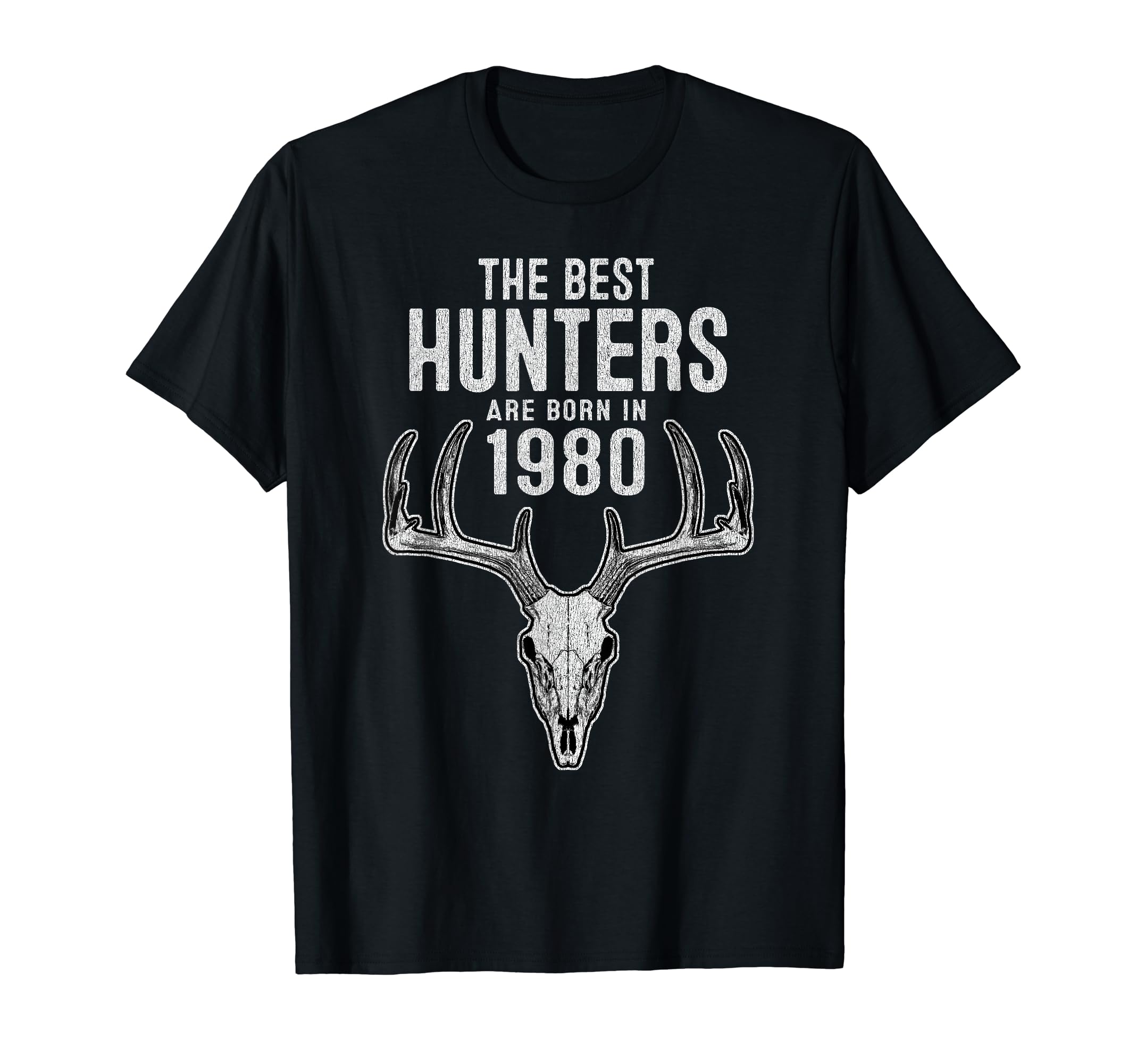 44 Year Old Deer Hunter Hunting 1980 44th Birthday T-Shirt