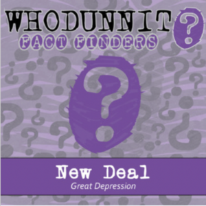 whodunnit? - new deal - knowledge building activity