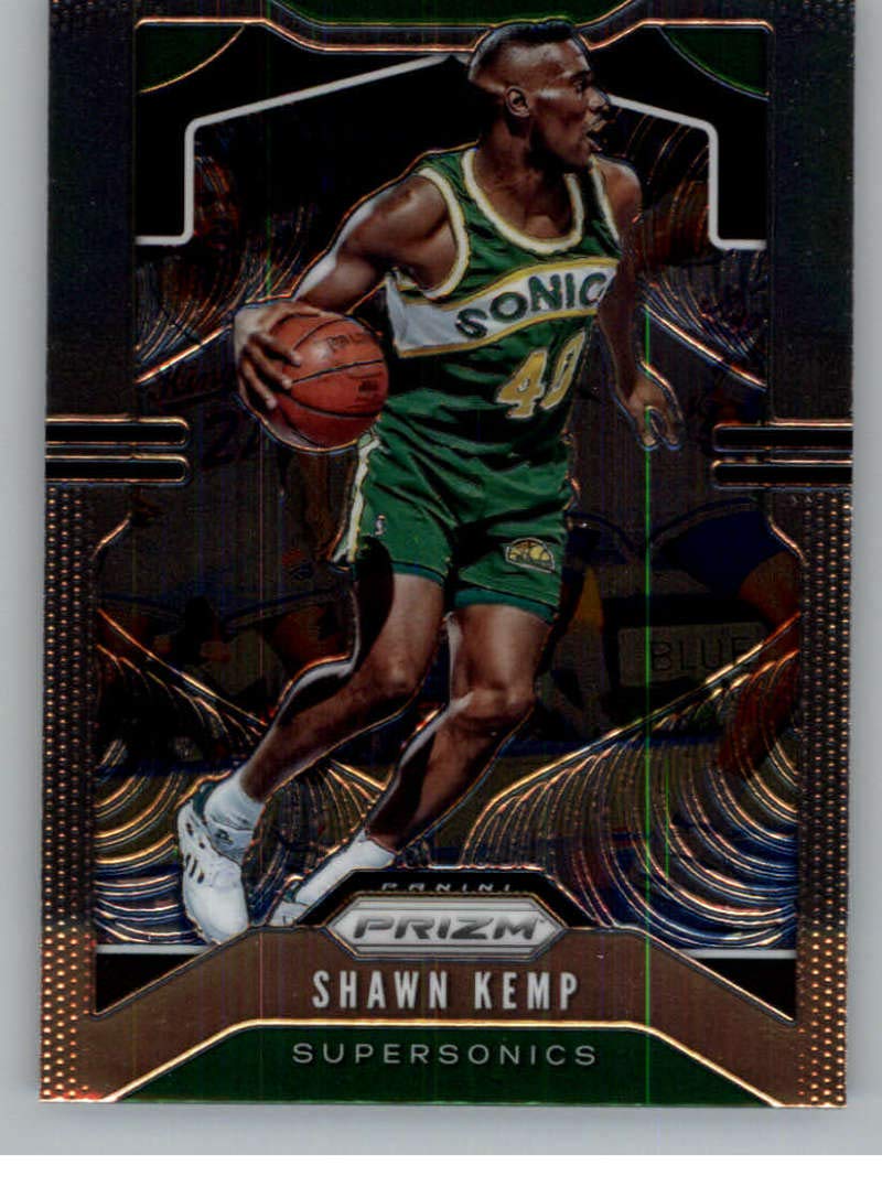 2019-20 Panini Prizm #14 Shawn Kemp Seattle Supersonics NBA Basketball Trading Card